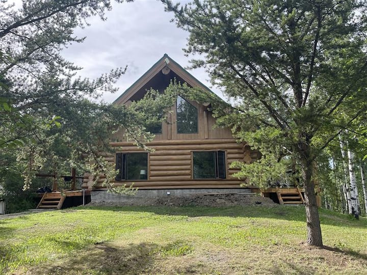 Cozylog Cabin Golf Hike Canoe Swim Near City - Alberta