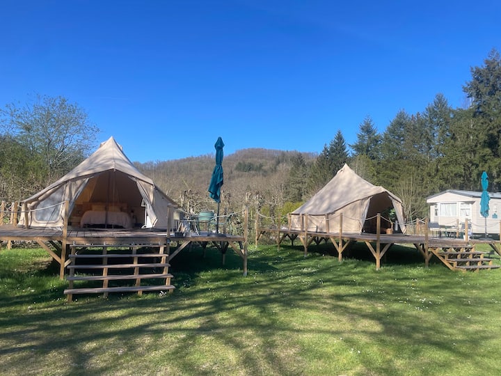 Tente Glamping Orchidée - Vresse-sur-Semois