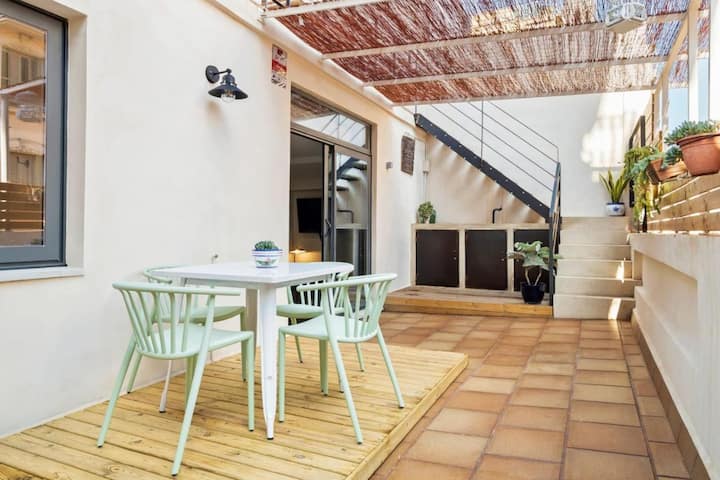 Terrasse Privée | Lave-vaisselle | 3 Chambres - Barcelona