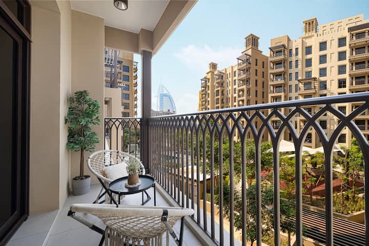 Burj Al Arab View | Pool, Gym & Free Parking - Dubái