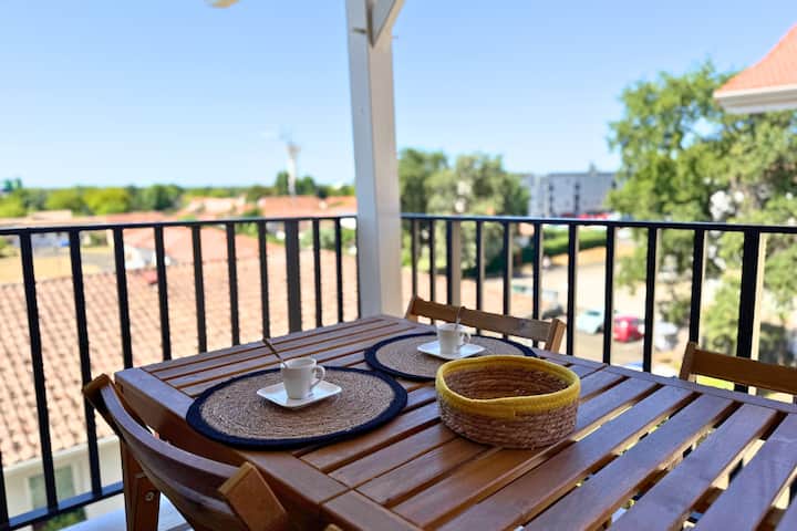 Les Pins - Central Avec Parking Et Wifi - Parentis-en-Born