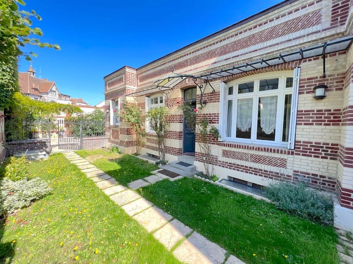 Secret Brick Garden-villa Centre Deauville-7 Pers - Deauville