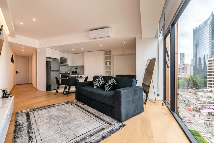 Roma Norte Loft: Ac | Pool | Gym | 24/7 Security - Mexico City