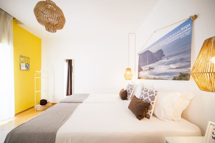 Casa Azul Sagres - Quarto Duplo Ou Twin - Sagres
