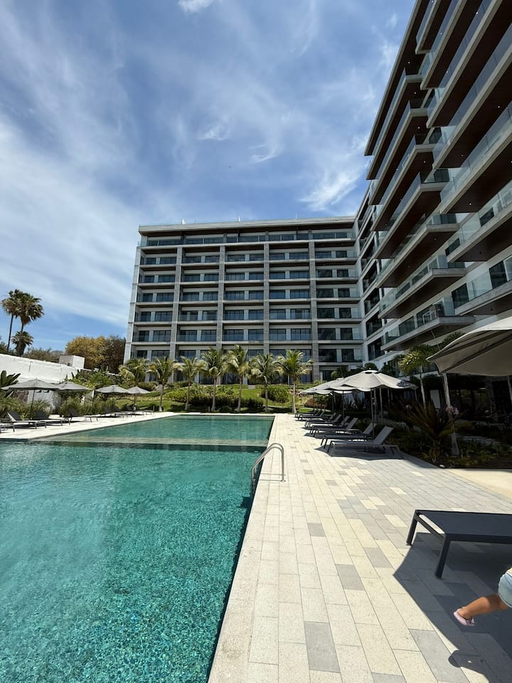 Departamento A Pie De Playa Con Alberca Y Rooftop - La Cruz de Huanacaxtle