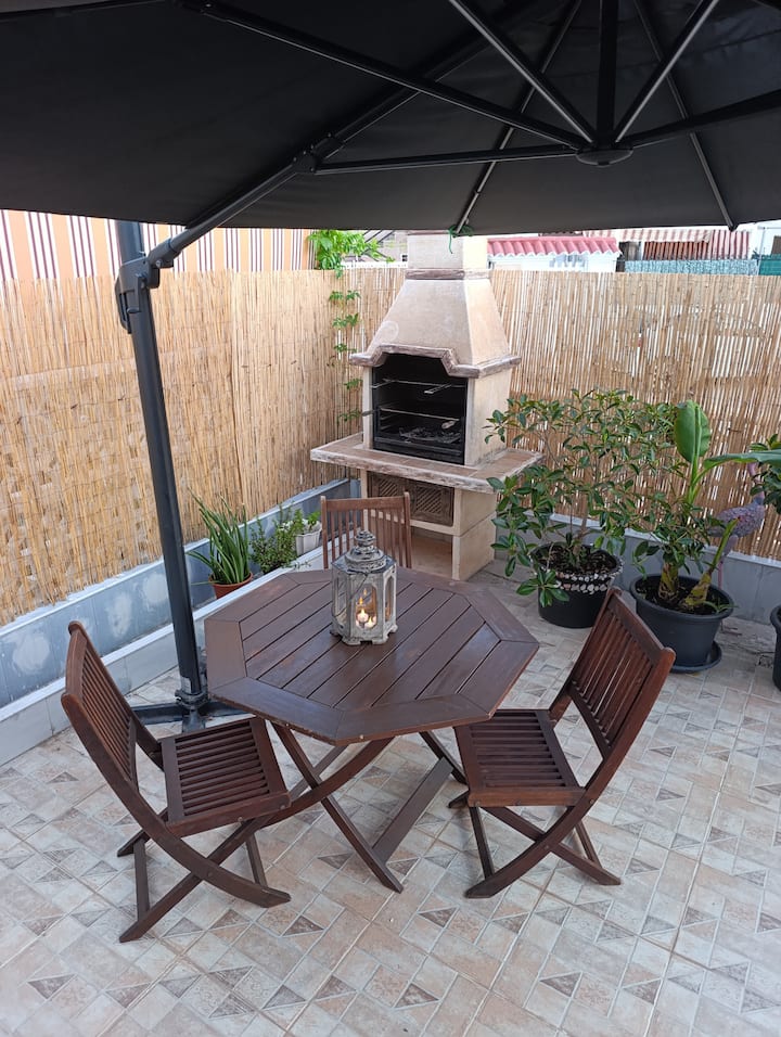 Seabreeze Bungalow / Bbq & Terrace & A/c - Santa Pola