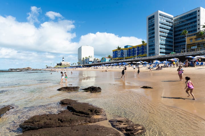 Vista Mar Ao Lado Shopping Barra Com Garagem E Ar - Brazil