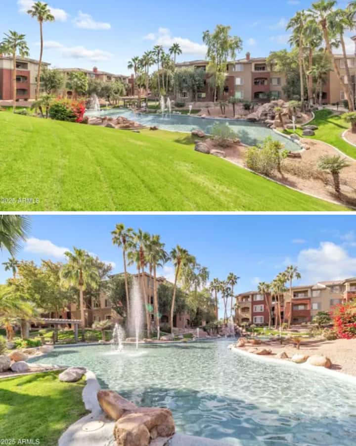 Gated Condo, Heated Pool&hot Tub, Central Location - Phoenix, AZ