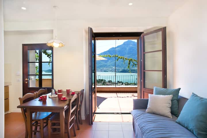 Domaso Top View[vue Imprenable Sur Le Lac]a/c+wifi - Domaso