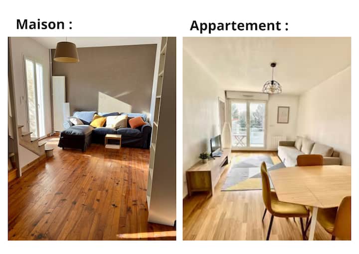 Deux Logements Proches Pour Groupe De 12 Personnes - Aydat