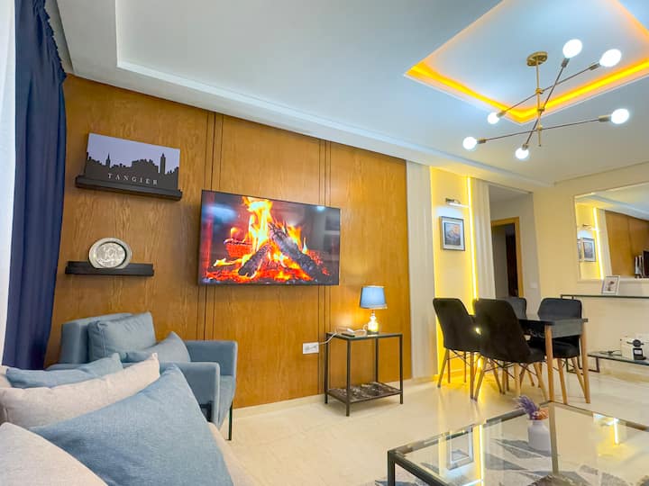 Appart Lux : 2 Chambres Et 2 Sdb - 탠지어