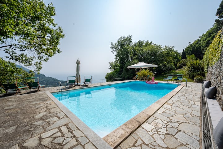 Glamping With Pool – Sea View – Free Parking – A/c - Rapallo