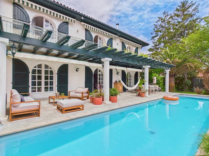Villa Abbadia à Hendaye. - Hondarribia
