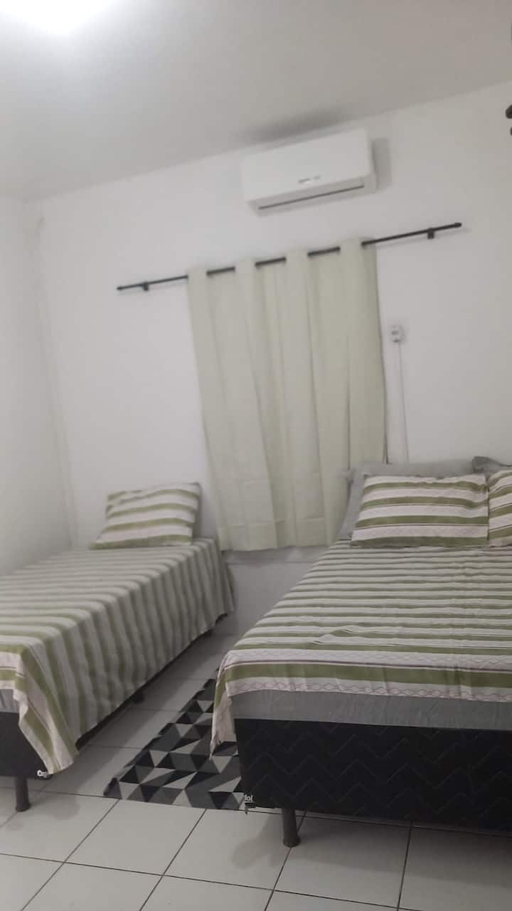 Apto Completo Com Ar 4 Pessoas - São Luís