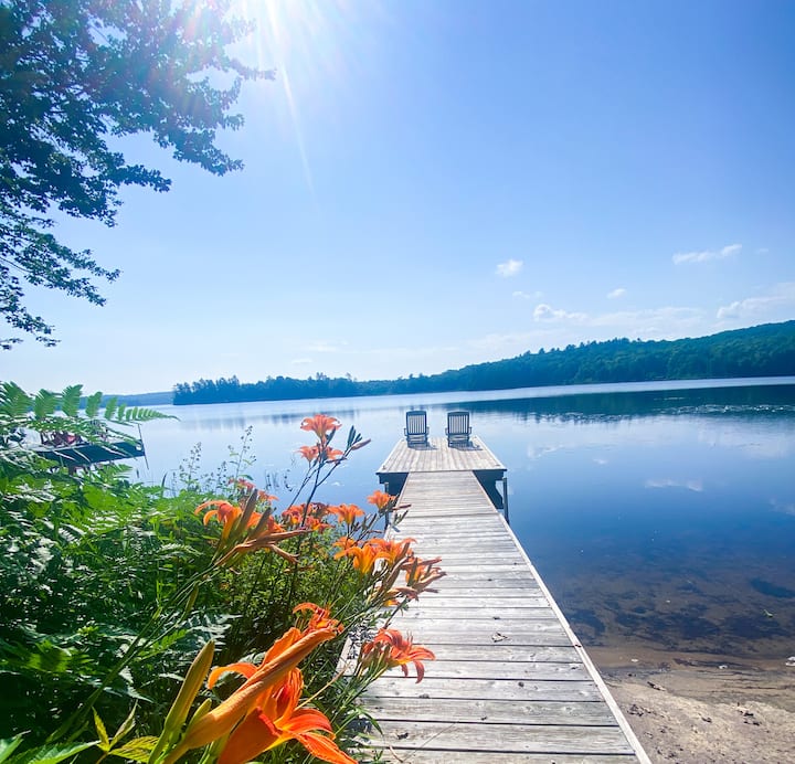 Hot Tub, Sandy Swimming, Firepit, Wifi For Family - Huntsville