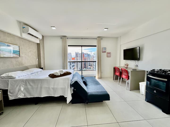 Loft Com Varanda 100 Mt Praia - Maceió