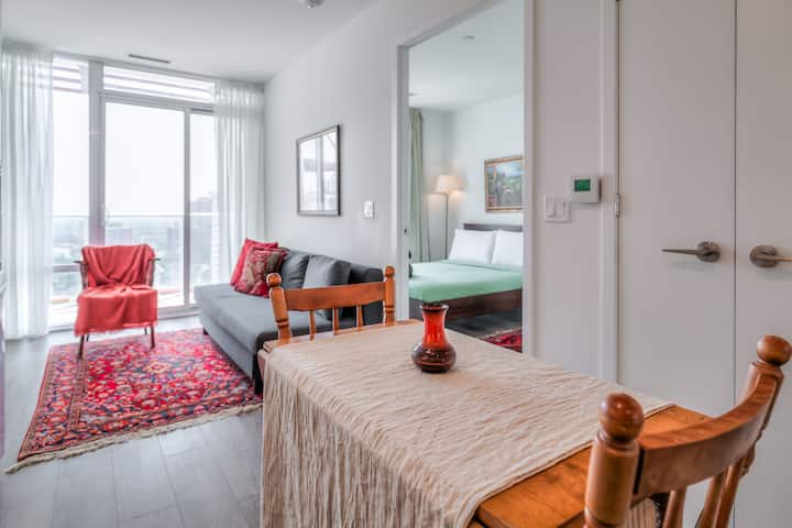 Downtown 1br City Stay W/ Balcony & Fast Wi-fi - Toronto