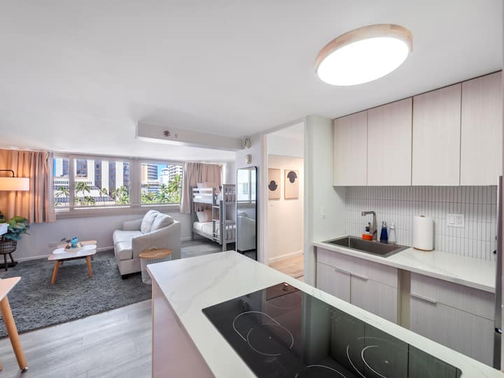 Clean & Modern 1bedroom In Waikiki - 래니카이 비치