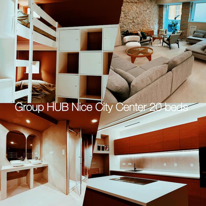 Group Hub Nice City Center - Nice