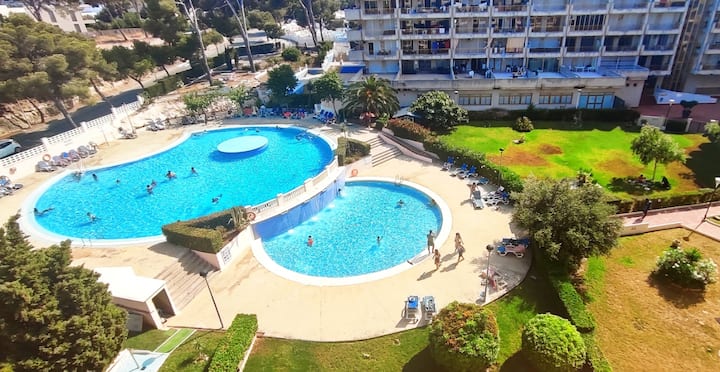 Playalmud-piscina, Playa, Familias, Vacaciones - Salou