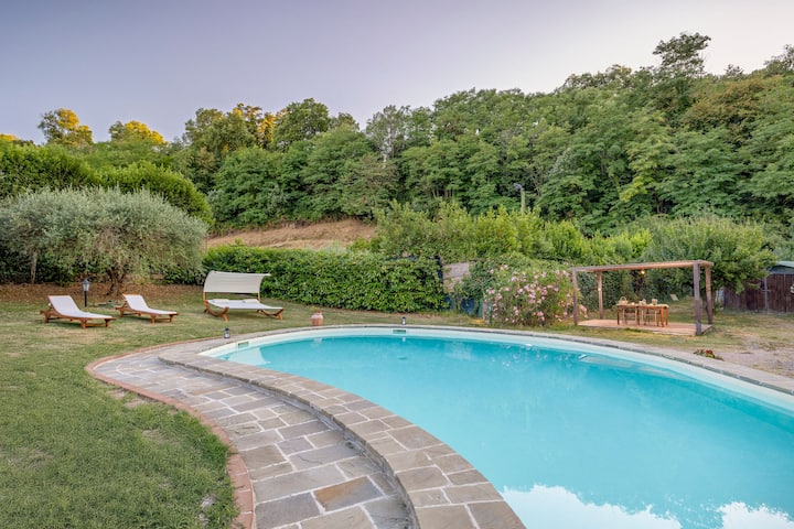 Villa In Toscana Con Piscina Privata, Relax Natura - Chianciano Terme
