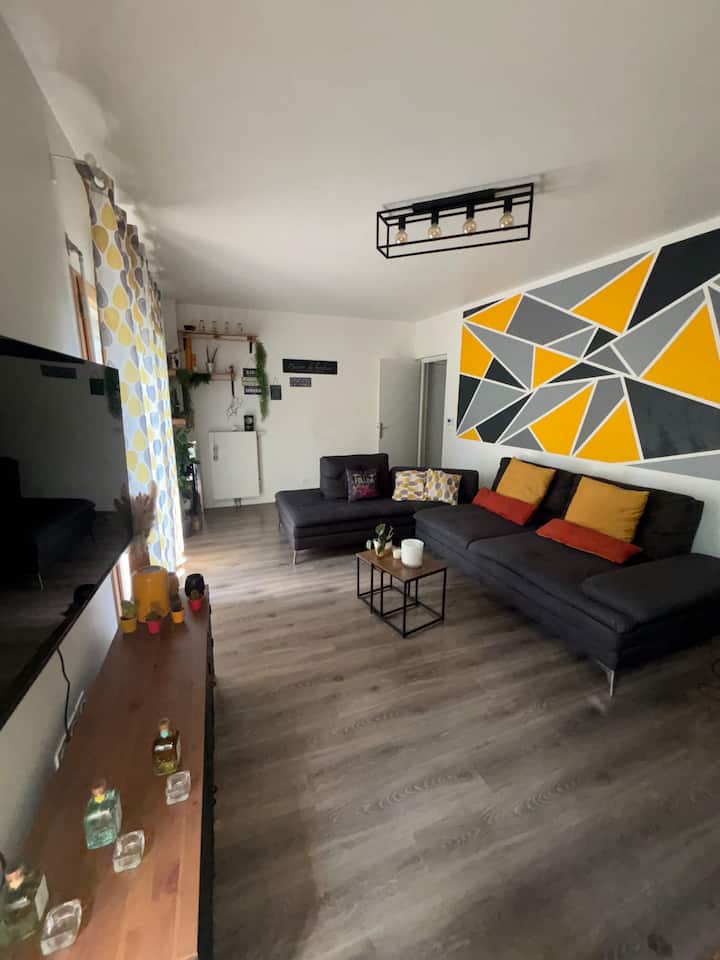 Appartement Tout Confort Et Cocon à 2 Pas De Paris - Aubervilliers