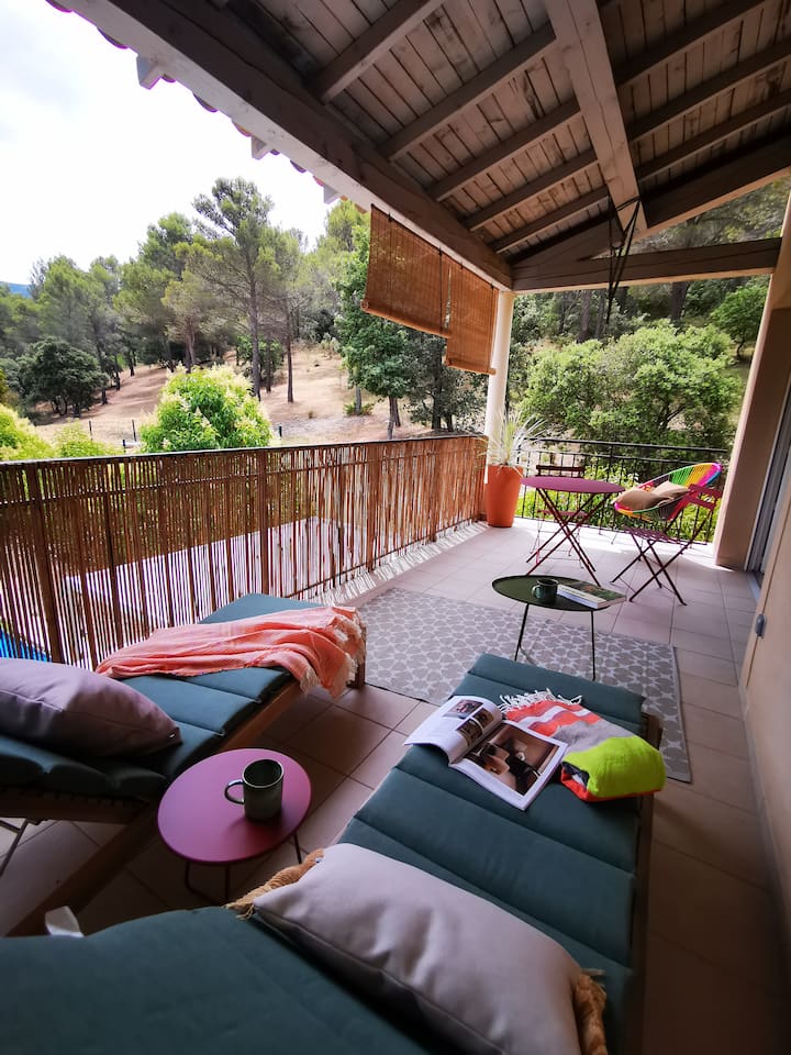 Appartement Calme Nature Sainte Victoire 15min Aix - Rousset