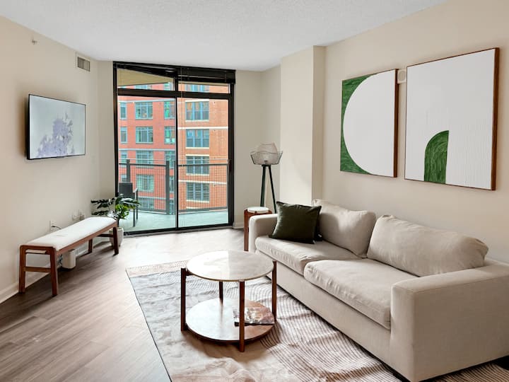 Natural Calm 2br|rooftop View|capitol Hill + Metro - Washington, DC