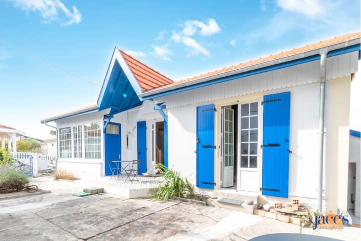 La Charmante Albertine Villa Proche Port - ibis Arcachon la Teste de Buch