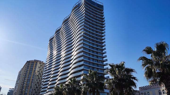 Apartment 46m2 With 1 Bedroom And Sea View 9-04 - Batumi