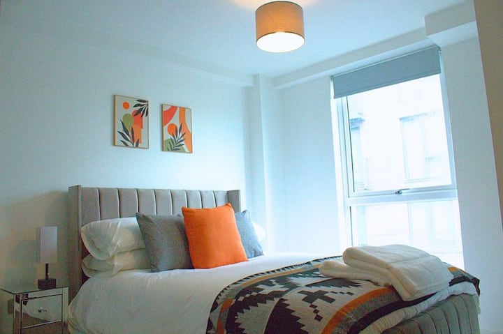1bedrm City Apt Nr Arenas & Attractions, Freewifi! - Manchester