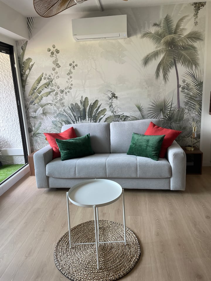 T2 Joliment Rénové | Balcon | 4 Pers | 100m Plage - Seignosse