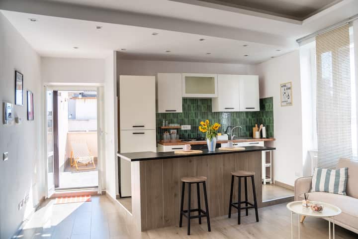 Attico Con Terrazzo - Frascati