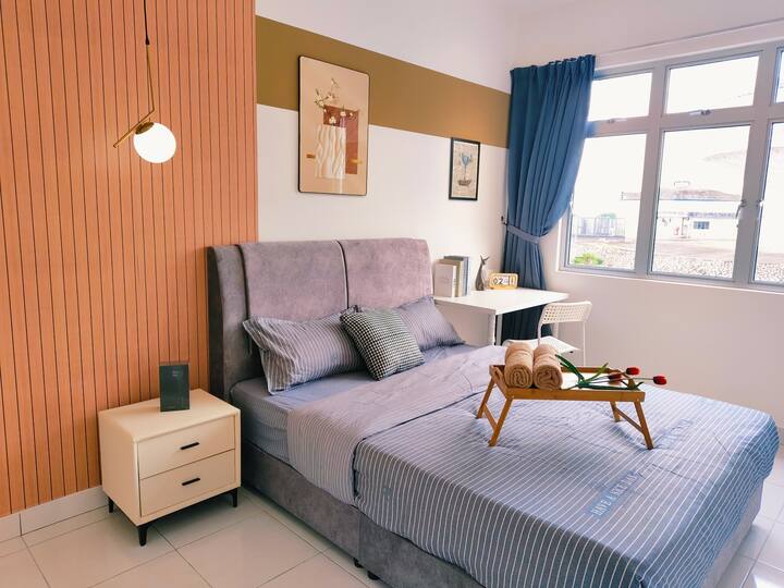 Kulai 3b9pax Near Mall/senai Airport Smart Tv Wifi - Senai