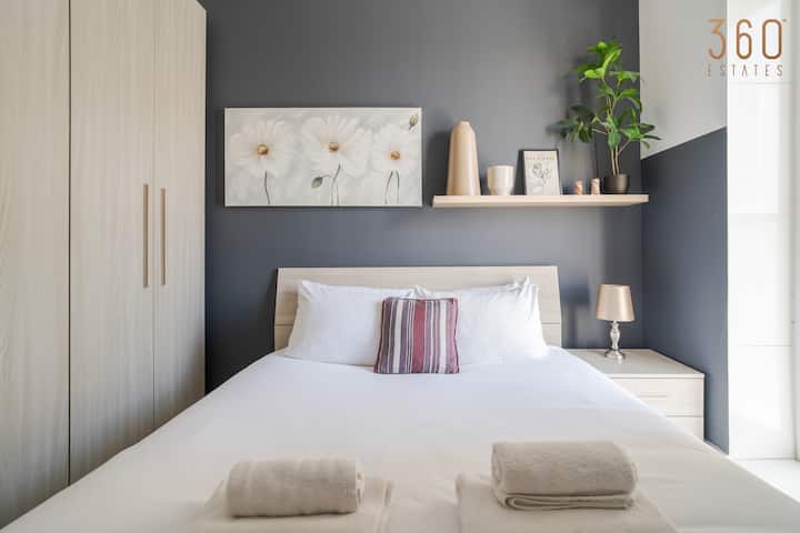 Central, Fully Equipped 1br Gzira Home W/ac & Wifi - Malta