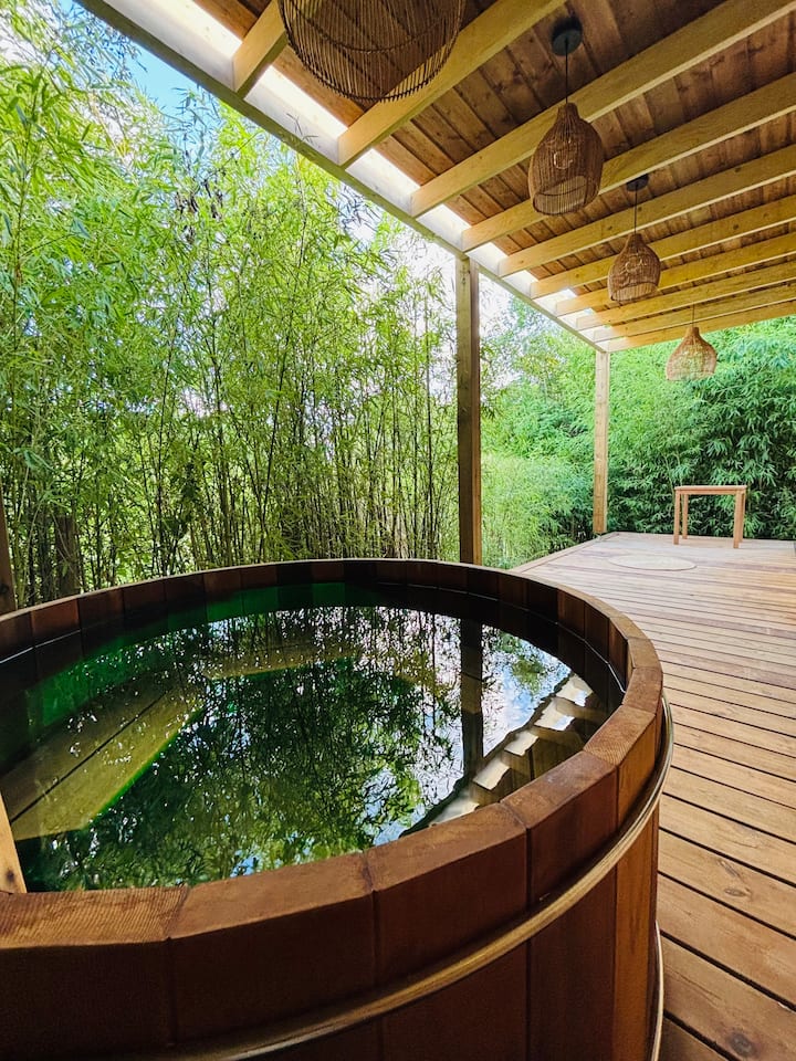 Exclu : Lodge Luxe Bain Nordique Au Bord Du Canal - Loiret