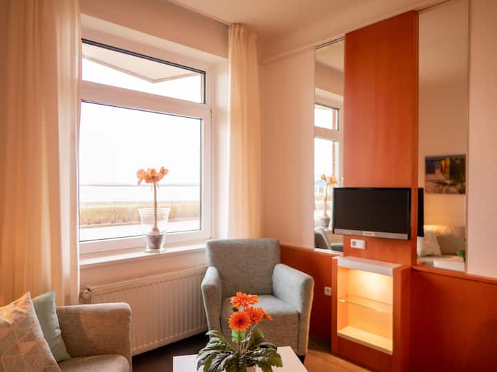 Haus Nickels - Appartment Mit Seeblick & Terrasse - Helgoland