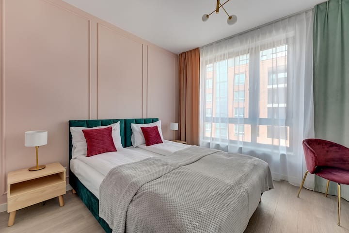 3 Apartments | For 16 People | Downtown | Parking - 그다인스크