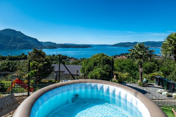 Casa 24 - Vista Lago, Giardino, Idromassaggio - Premeno