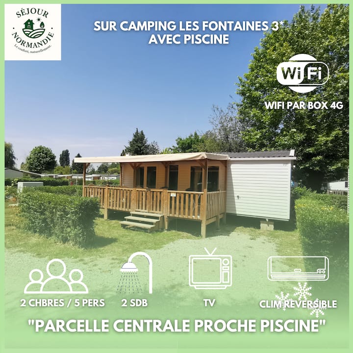 Mh 2ch 5pers Tv-clim-wifi Repos & Nature - Anet