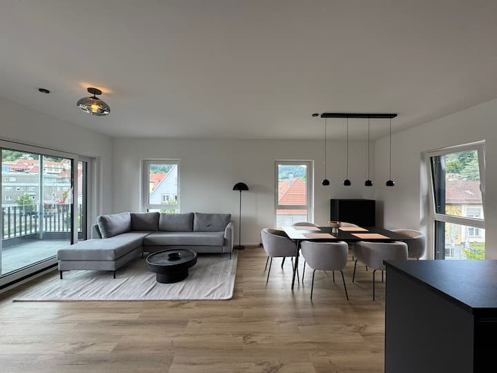 Penthouse Mit Weitblick Heubach - Heubach
