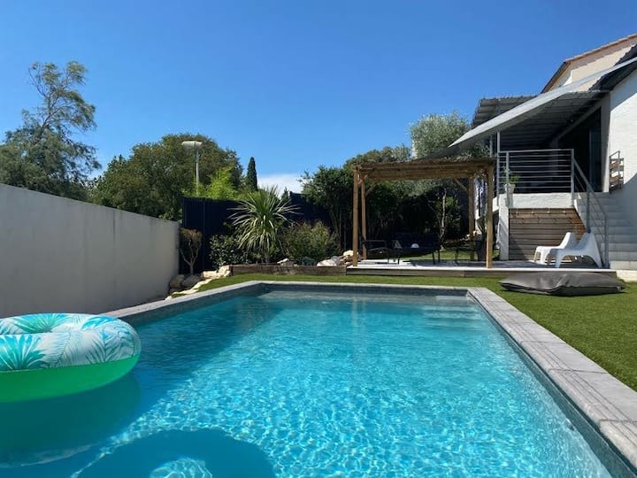 Villa Pic St Loup - Piscine Proche Montpellier - Saint-Gély-du-Fesc