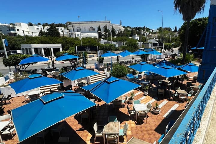 Above The Blue Terrace - Sidi Bou Said
