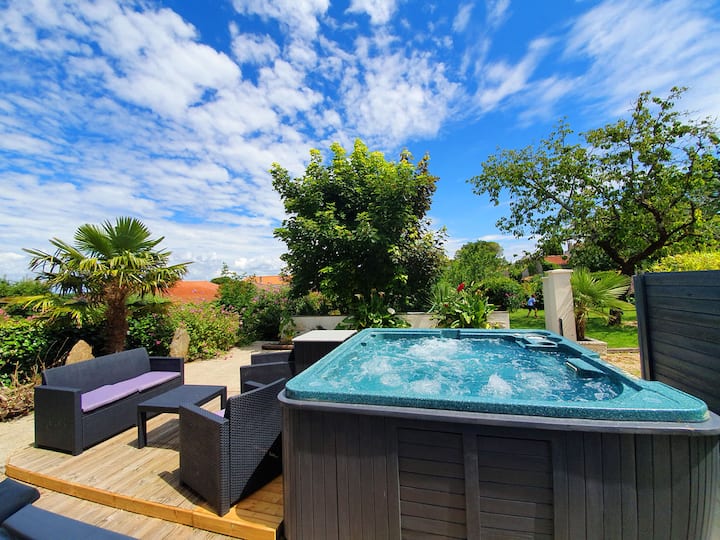 Le Cottage De Lulu Avec Spa à 900m De La Plage - Meschers-sur-Gironde