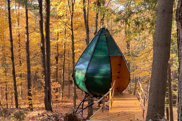 La Goutte D'air - Une Cabane Dans Les Feuilles - Coaticook
