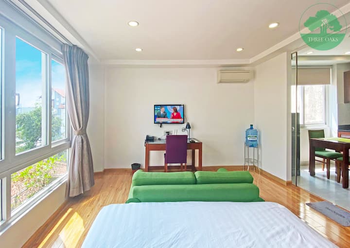 Threeoaks2☀️spacious & Airy Flat At Center Dakao D1 - Ho Chi Minh-staden