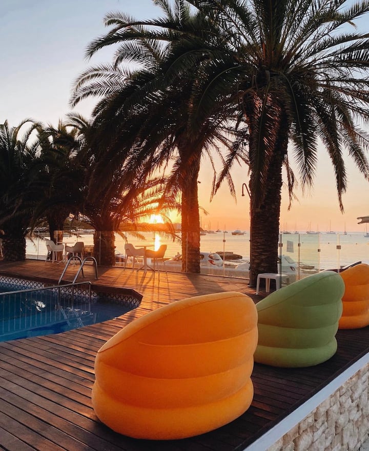 Hotel Primera Línea De Playa, Tagomago Hd - Sant Antoni de Portmany