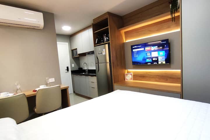 Studio  Moderno Próximo De Tudo - Curitiba