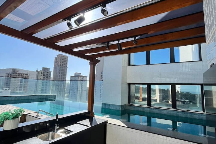 Apto Home Clube Vista Mar 6 Pessoas. - Porto Belo