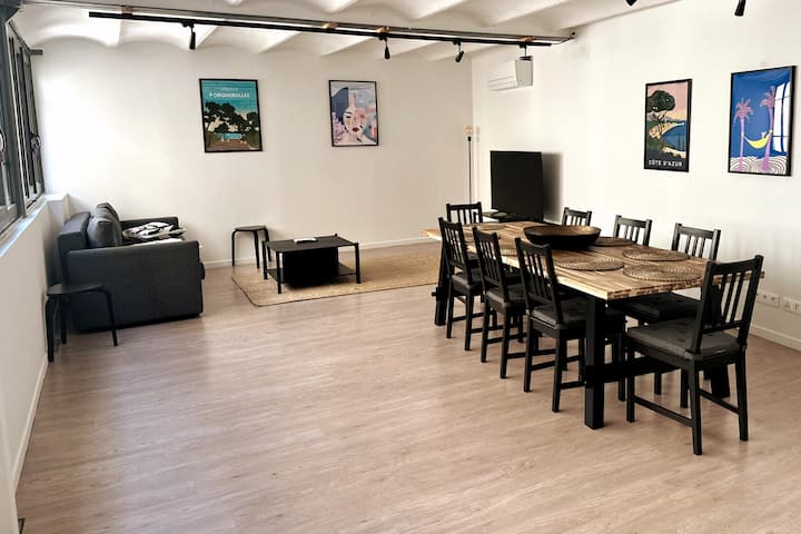 Grand Loft Groupe Ou Famille : Vieux-port, Opéra - Marseille